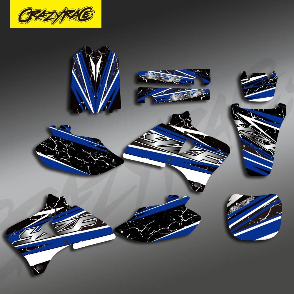 Наклейки на мотоцикл Yamaha YZ250F/YZ400F/YZ426F CZ00923