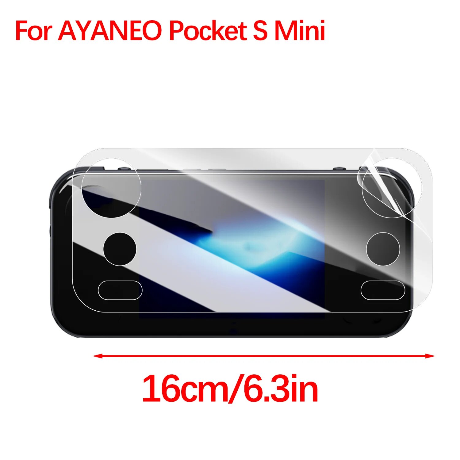 3-1 шт. мягкая гидрогелевая пленка из ТПУ для AYANEO Pocket S Mini HD, прозрачная защитная 2PCS