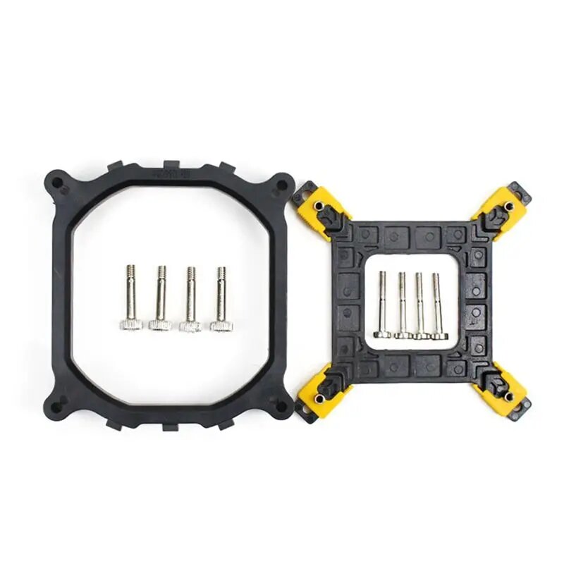 Кронштейн для крепления вентилятора процессора GW-CPU, радиатор для LGA 1150, 1151, 1155, 1156, 1366, 1700, решение для охлаждения процессора