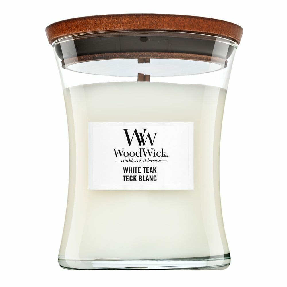 Свеча Woodwick White Teak 275 г