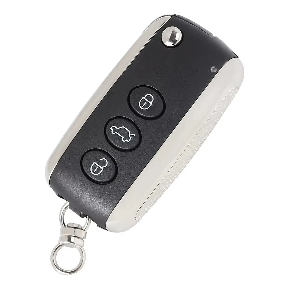 Чехол KEYECU на 3-4 кнопки для Bentley Continental Mulsanne Arnage Flying Spur 2002-2016, 3 кнопки