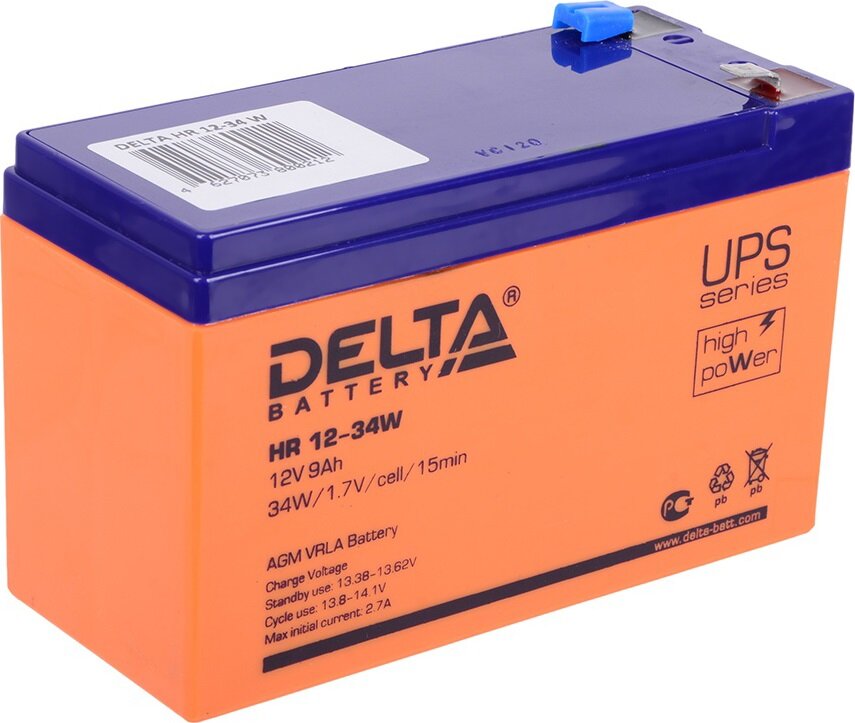 Аккумуляторная батарея DELTA HR12-34W