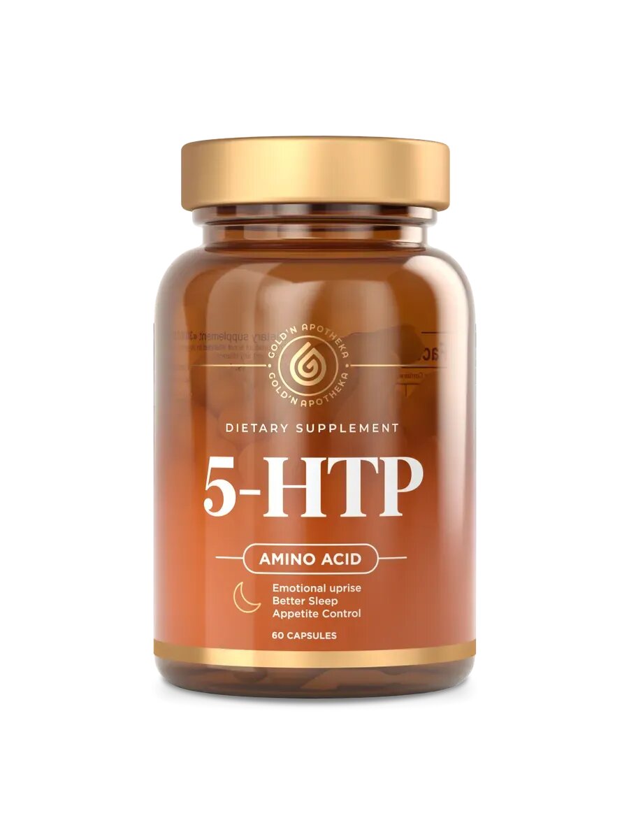 Gold'n Apotheka 30/60/90 5 НТР комплекс (5-HTP Complex) капсулы массой 600 мг 60 шт
