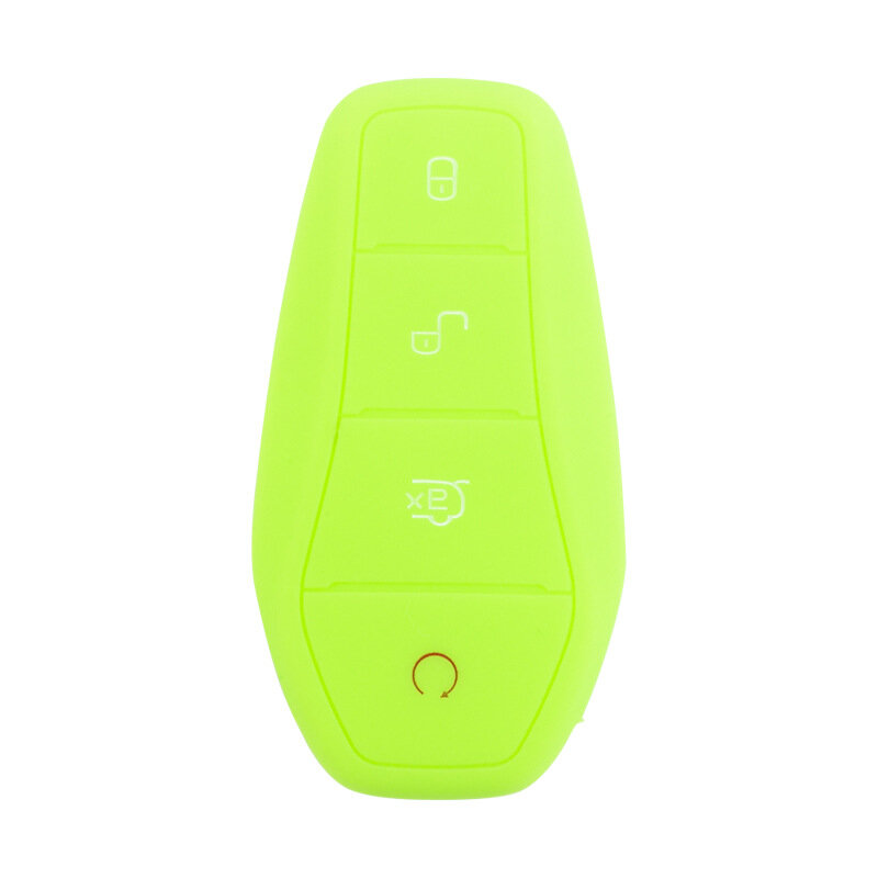 Силиконовый чехол для автомобиля BYD Song Pro DM-i, Yuan Plus, Dolphin, Destroyer 05, Han EV, e2 - Светло-зеленый