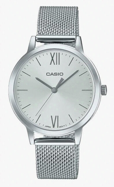 Наручные часы CASIO, серебряный