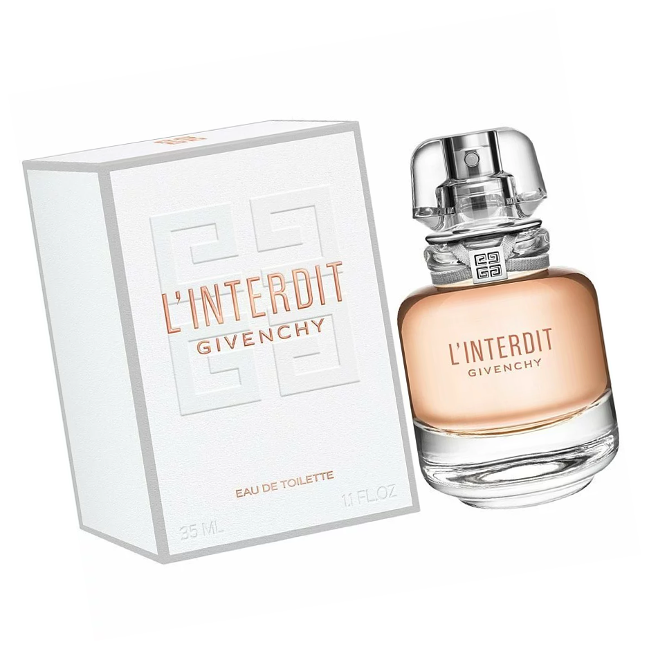 Женский аромат Живанши Эль Интердит С Серой Лентой 35 мл - Givenchy L Interdit Eau De Toilette