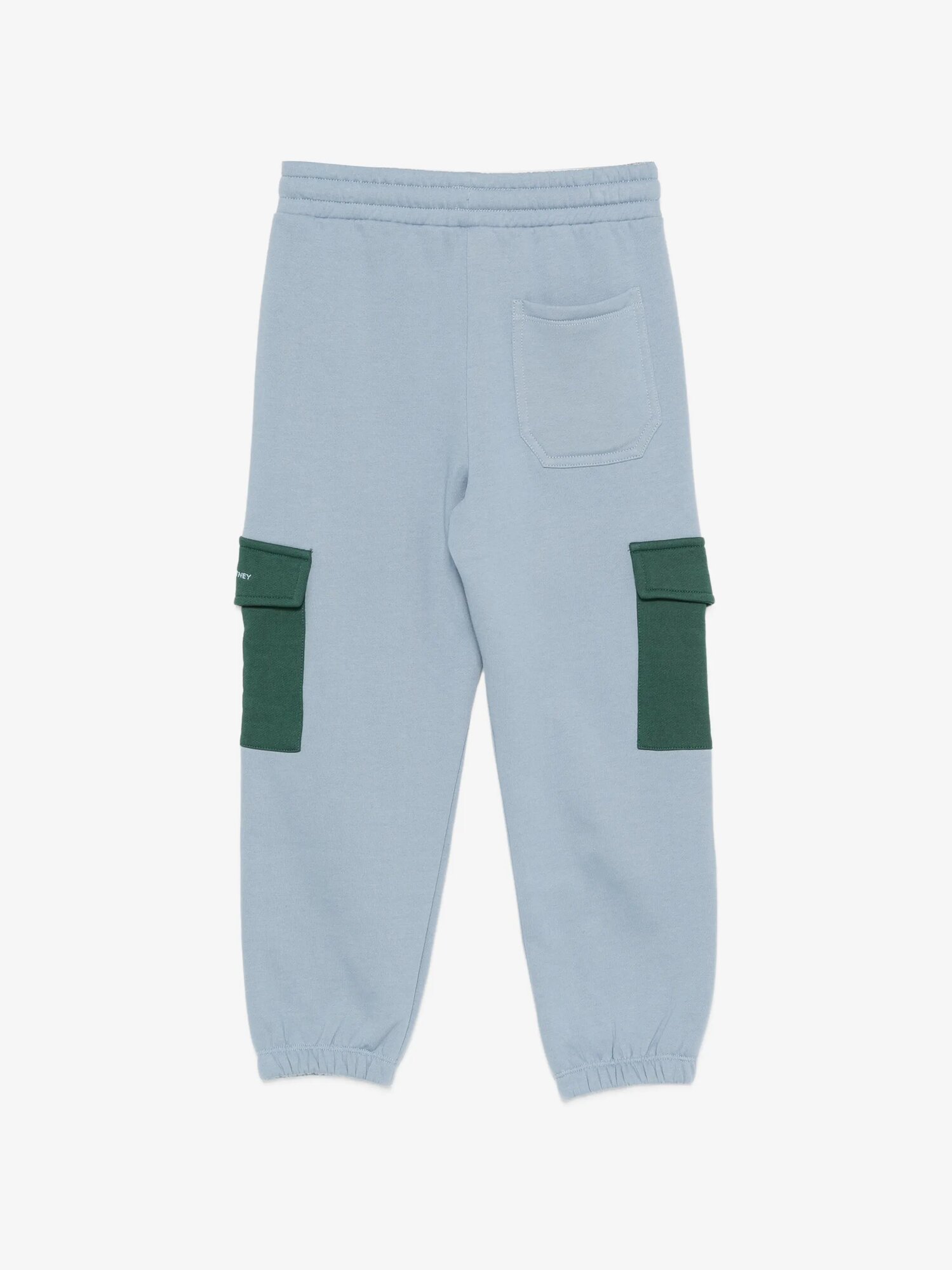 Брюки Stella McCartney Cargo-pockets track pants, размер 128-140, синий — фото 1