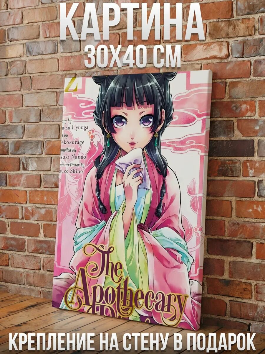 Большая картина на подрамнике - Постер 40х30см Монолог фармацевта 2