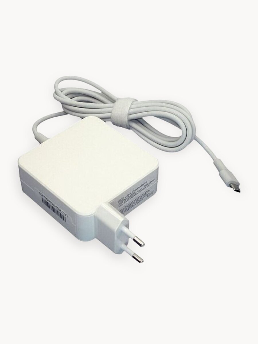 Блок питания (сетевой адаптер) VB Parts Vbparts для ноутбуков Xiaomi 65W USB Type-C OEM белый