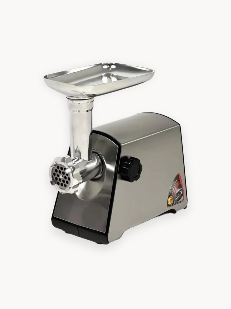 Мясорубка , мясорубка электрическая для фарша, серый,2800Вт, функция реверс, домашняя мясорубка