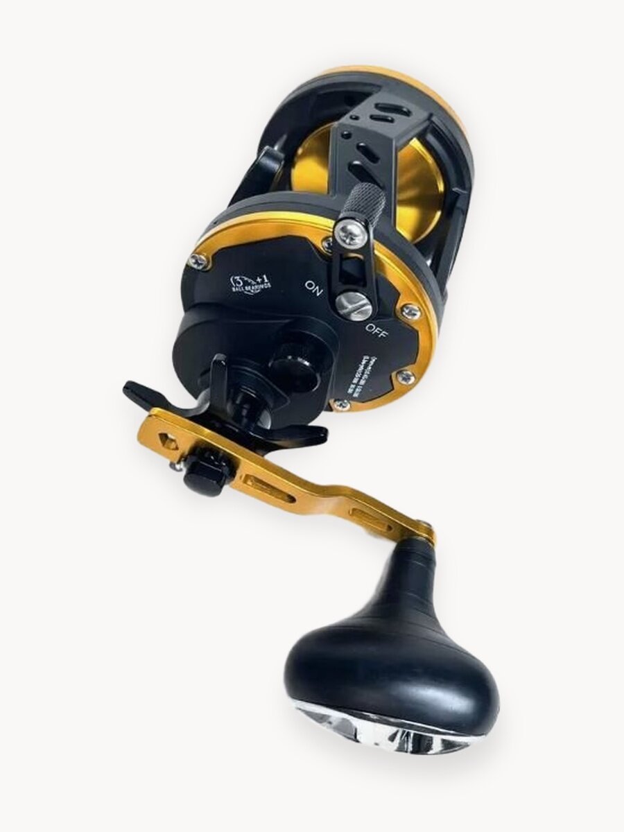 Катушка KAIDA TM-40R-мультипликатор праворукая / Катушка рыболовная