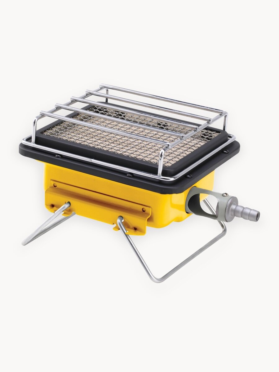 Инфракрасный обогреватель Ballu BIGH-2, напольный, керамический нагревательный элемент, желтый