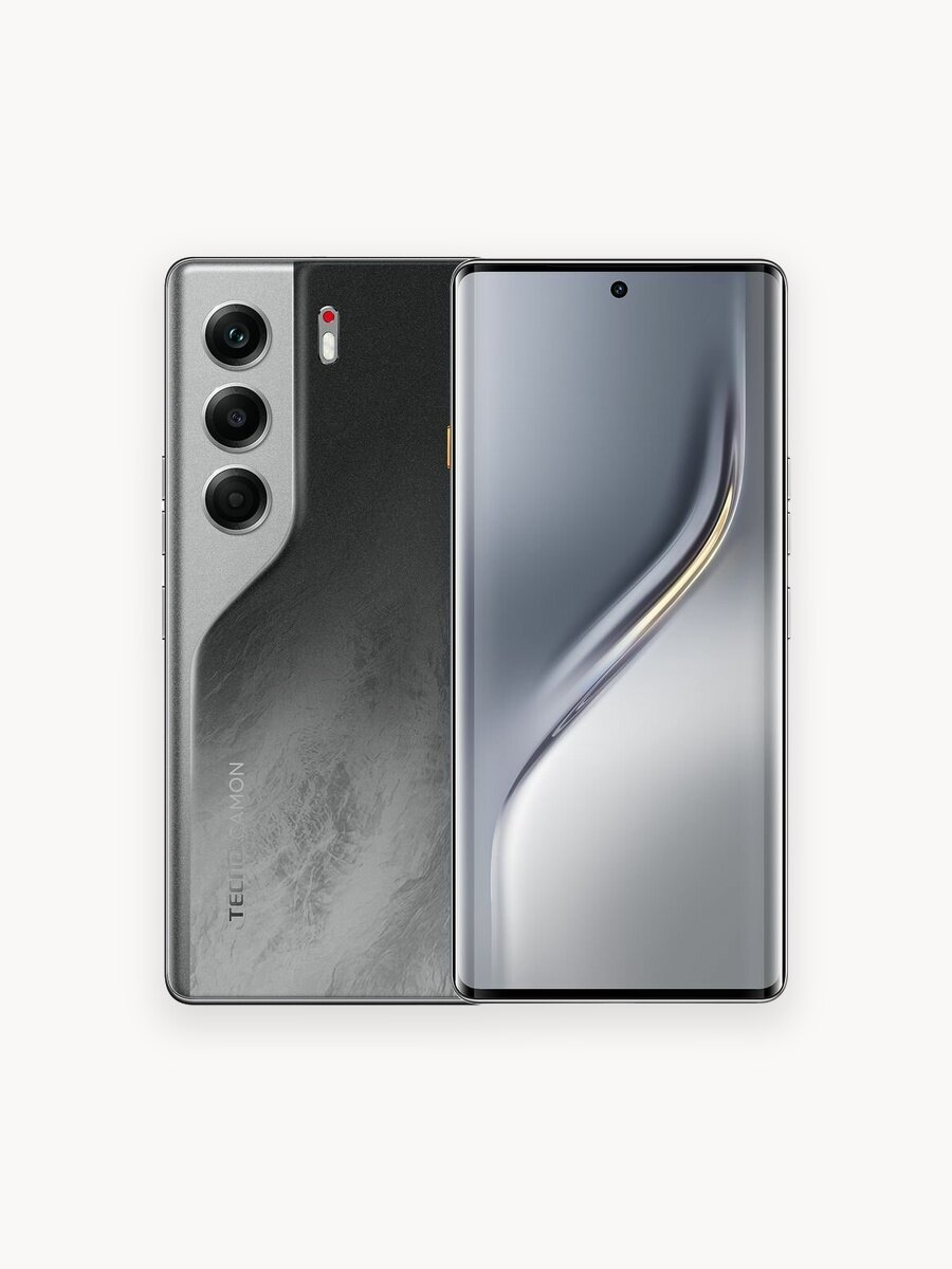 Смартфон TECNO CAMON 40 Pro 5G 12ГБ/256ГБ, черный (galaxy black)