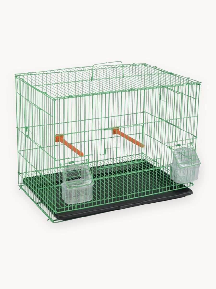 Клетка Triol 5000 для птиц, эмаль, 415*280*325мм черная