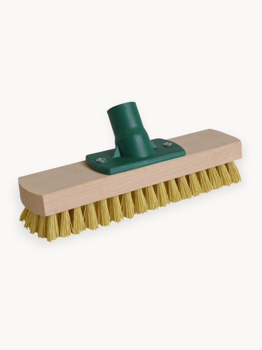 Щётка-шробер деревянная без рукоятки YORK (Йорк), насадка, для уборки, для пола