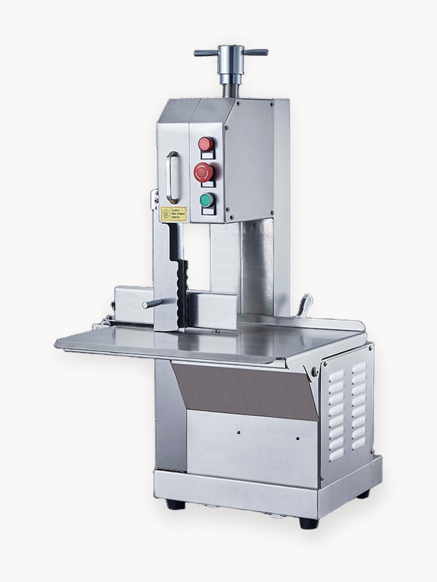 Пила для мяса Crazy Pan CP-BS1200SS, нерж. сталь, мощность 0.85 кВт, напряжение 220В, лоток для опилок