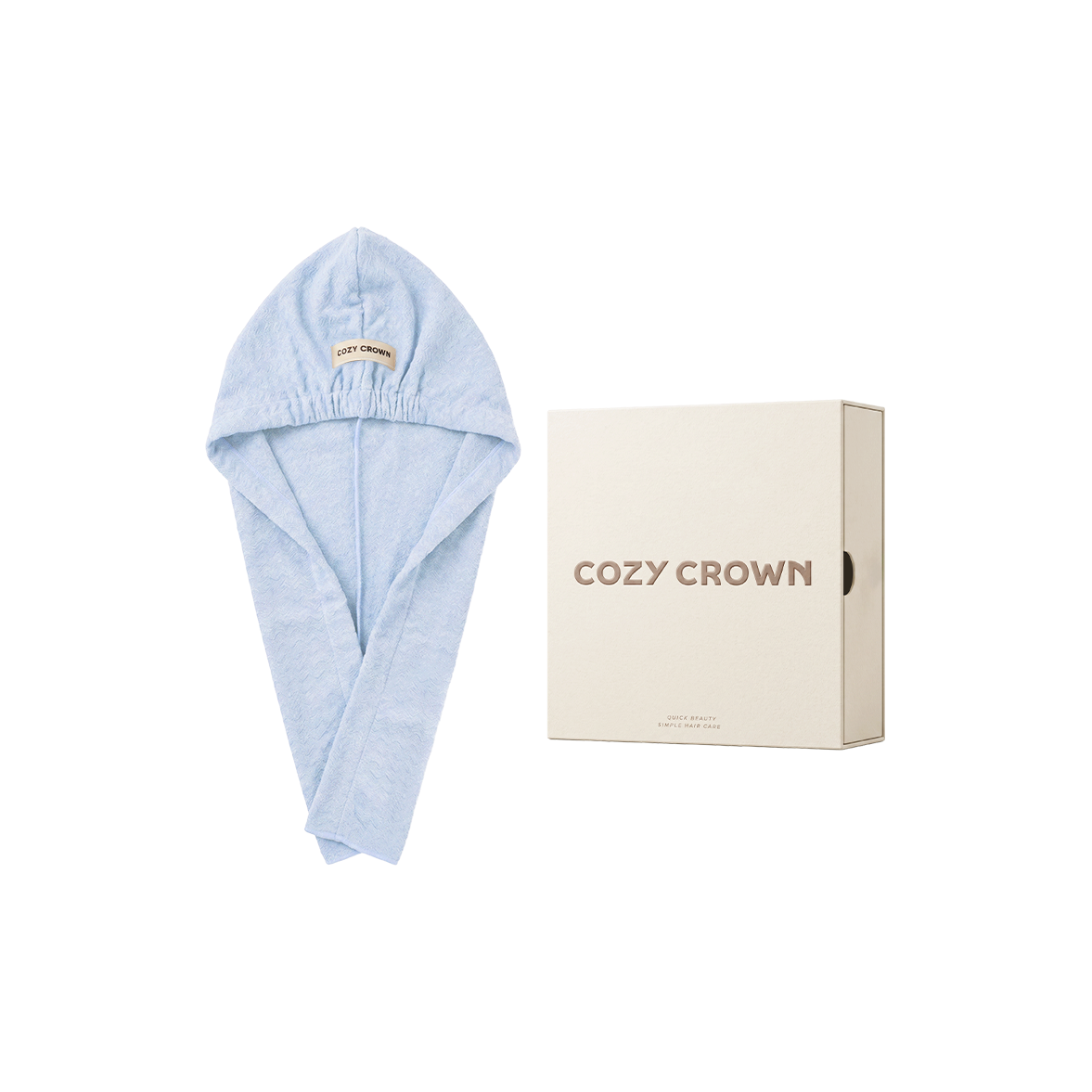 Шапочки для душа COZY CROWN