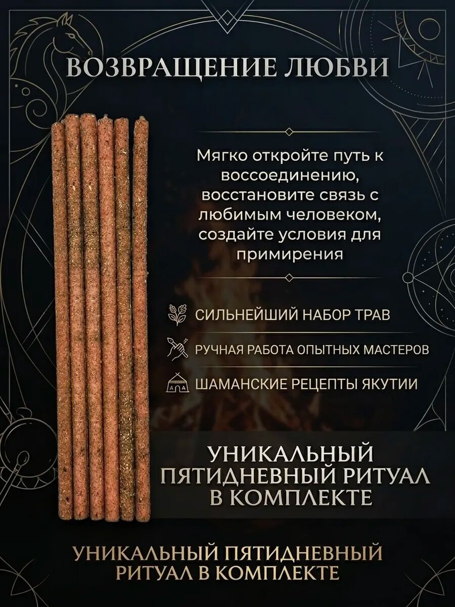 Свечи магические Возврат любимого