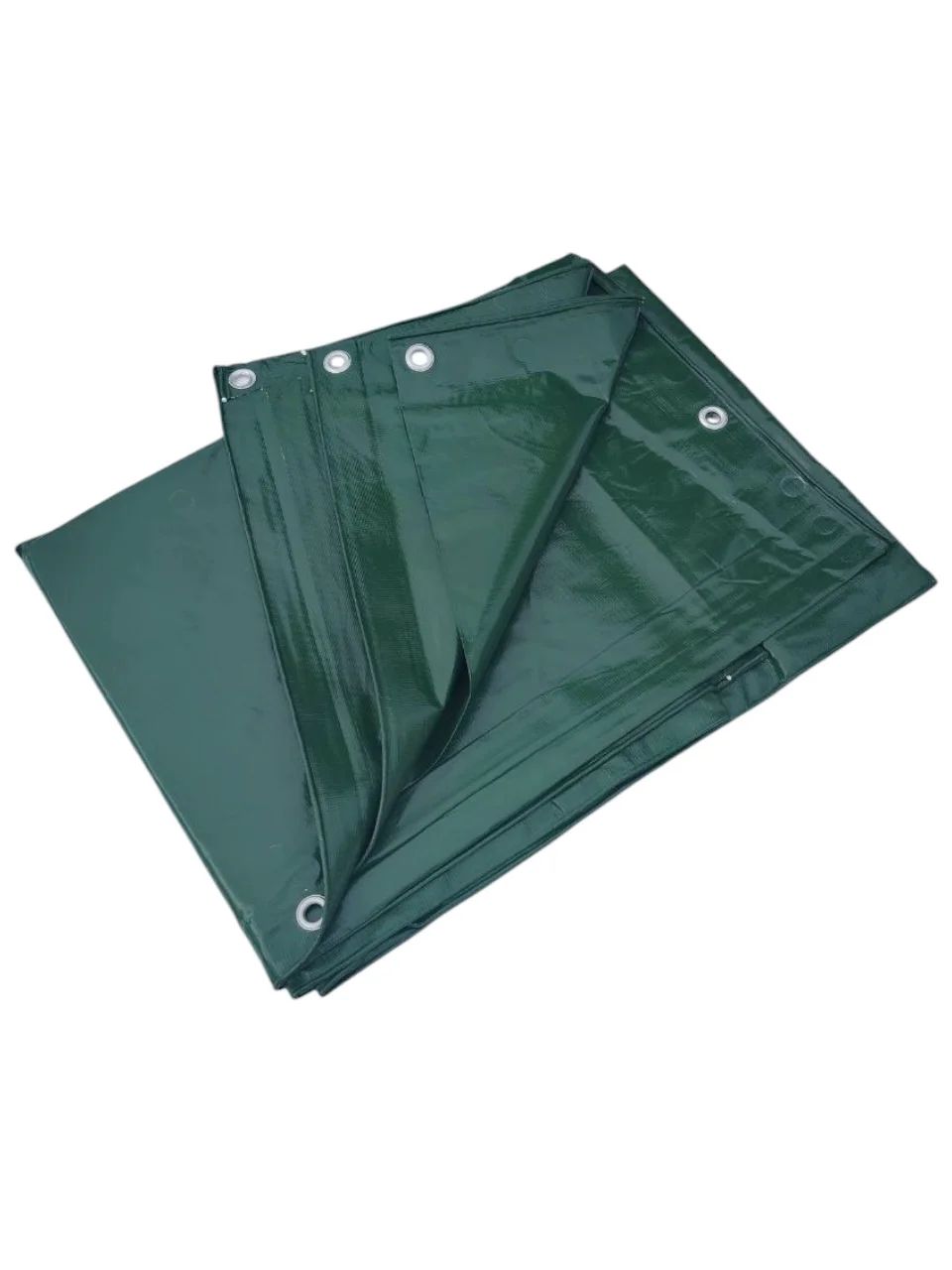 Тент ПВХ - 270гр/м2, 3x4 - тем. зелёный