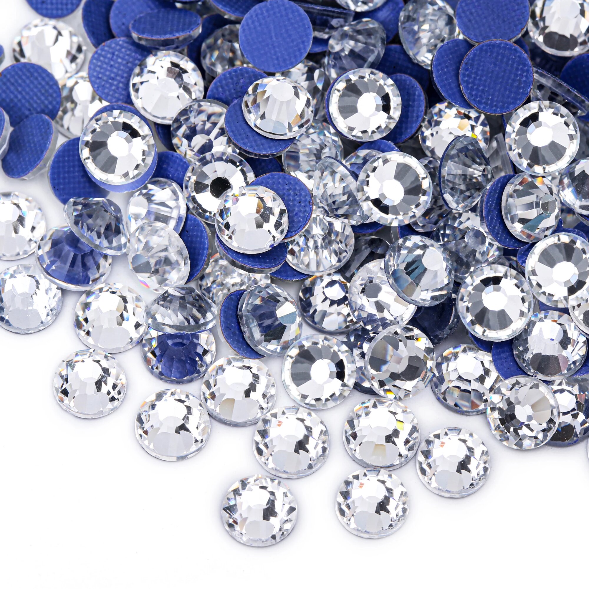 Стразы Crystal AB DMC SS6-SS30 для горячей фиксации Синий, SS6-1440pcs, Crystal