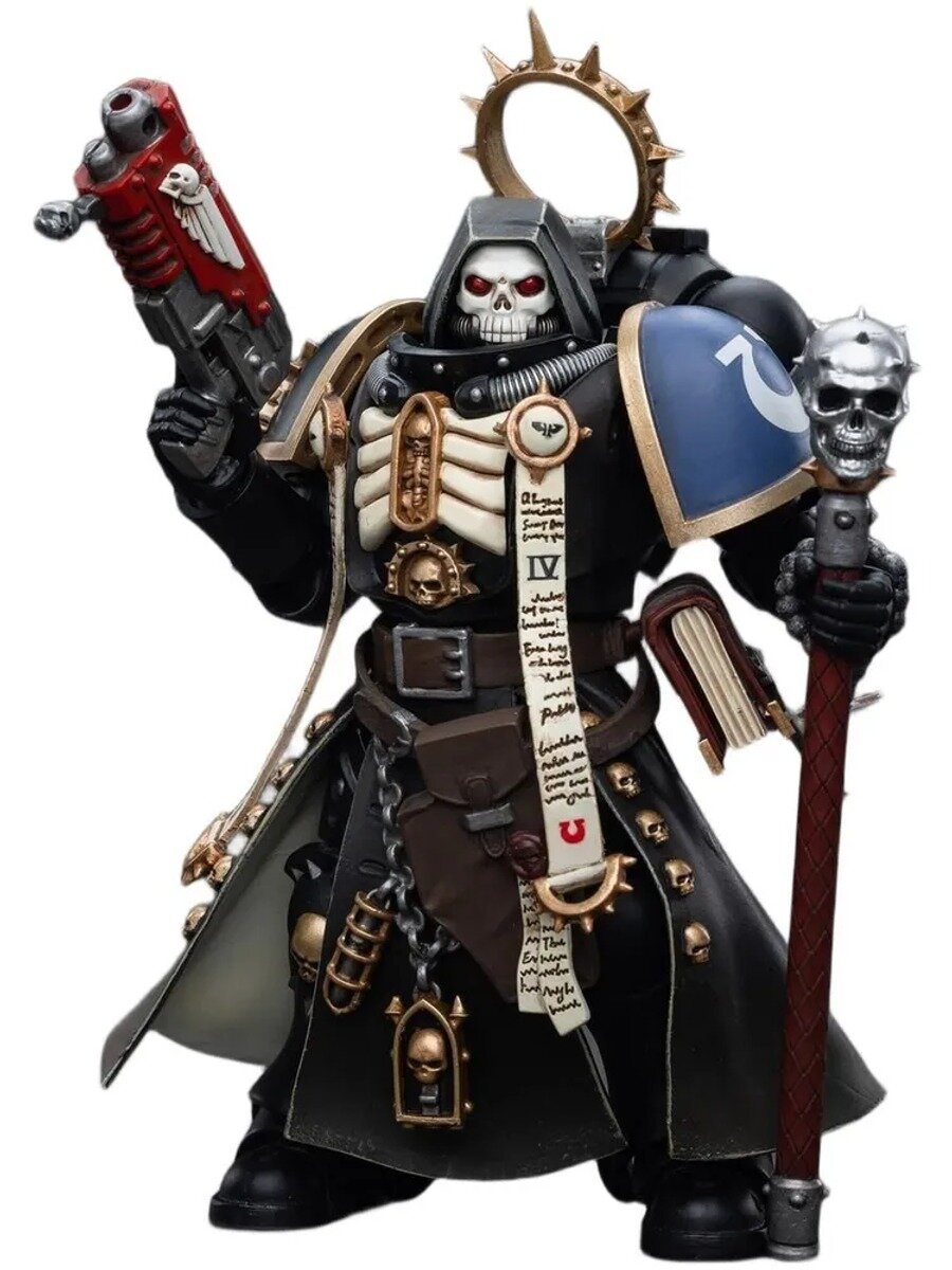 Подвижная фигурка Warhammer Ultramarines Primaris Chaplain Brother Varus, набор солдатиков, 1 шт. 20*20*8