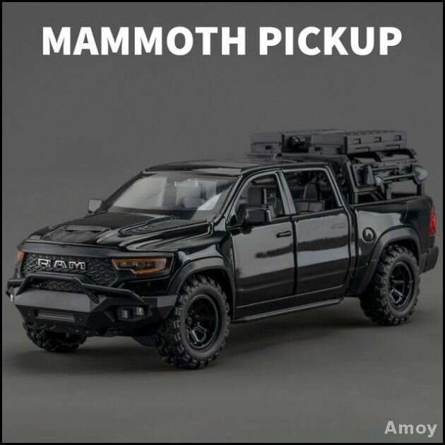 Эксклюзивная модель Додж RAM 1000 TRX Мамонт, масштаб 1:32