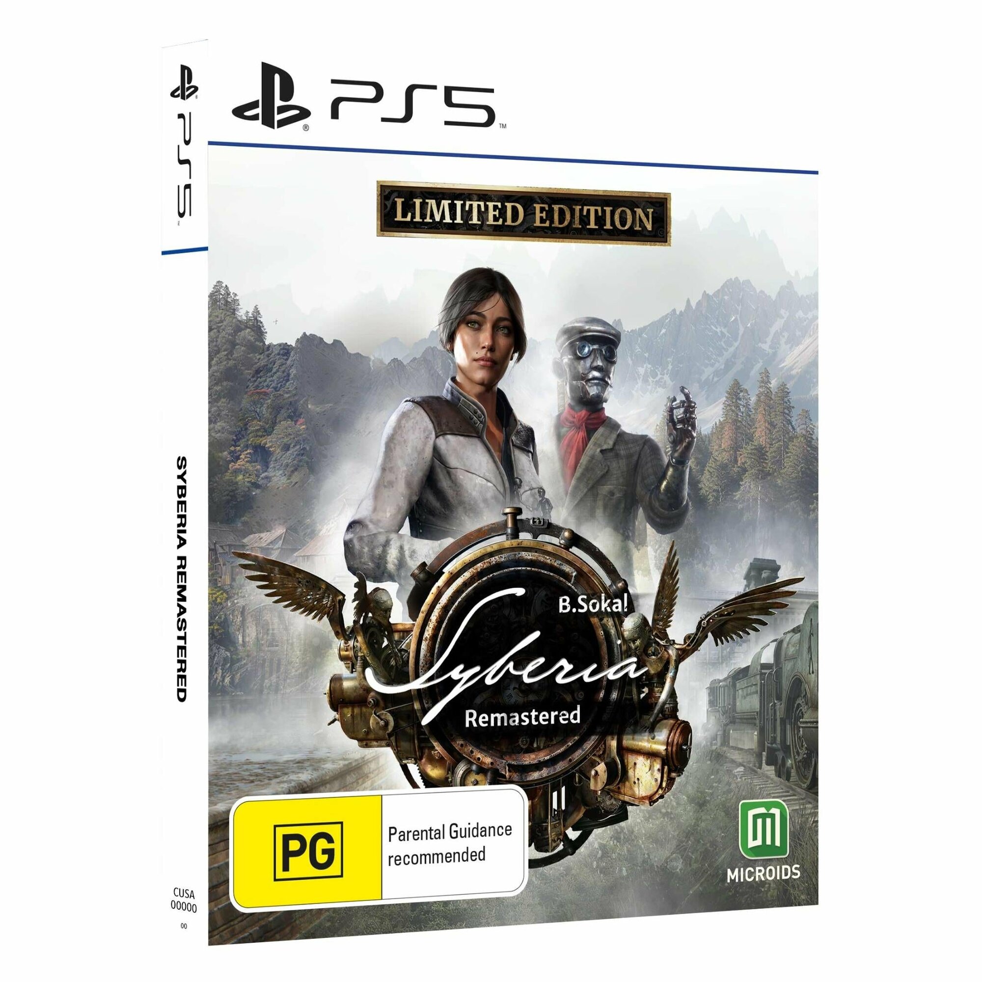 Игра Syberia Remastered Limited Edition для Playstation 5 (русская версия)