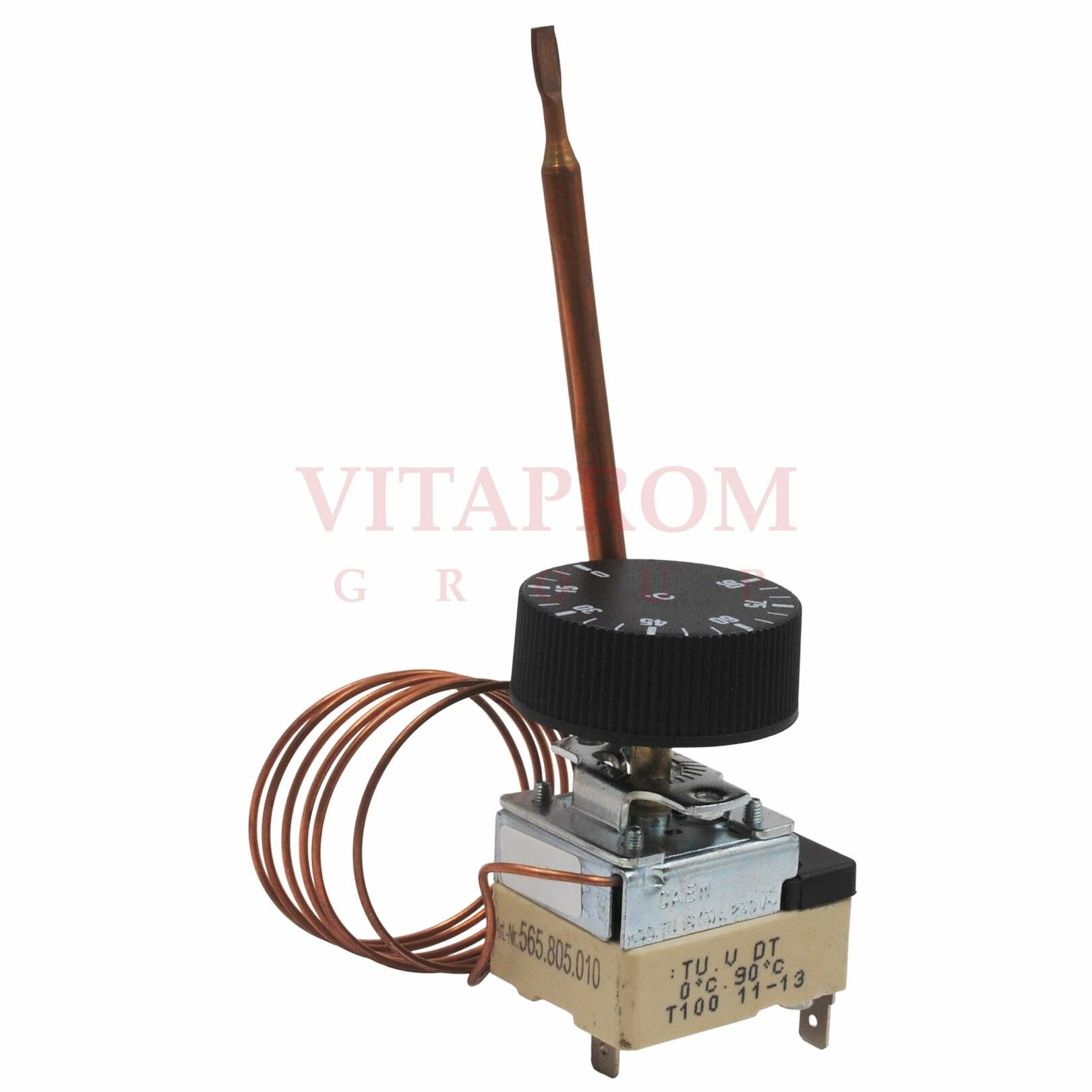 Термостат капилярный Caem TU-V-DT 0-90 T100 11-13 Imit LP5314
