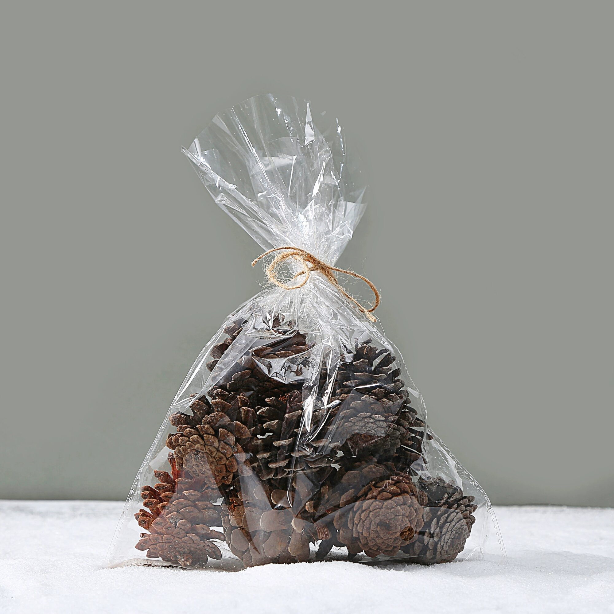 Искусственные сосновые шишки, сосновые иголки, сухие ветки, цветочные материалы в лесном стиле, серебристо-белые, для