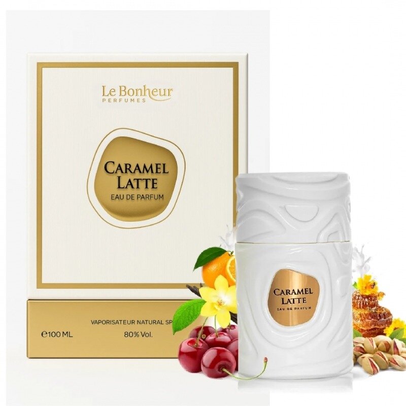 Le Bonheur Caramel Latte 100 мл, Парфюмерная вода унисекс