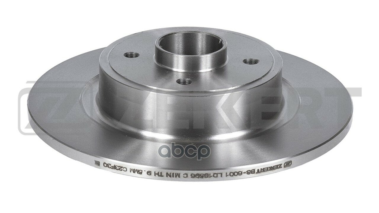 Диск торм. задн. Renault Scenic II 04- (без подшипника без ABS) Zekkert арт. bs-6001