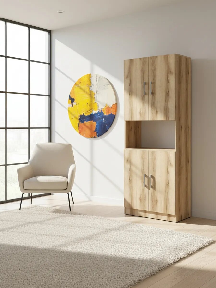 Шкаф FRESTER для одежды распашной с полками в прихожую спальню, от производителя