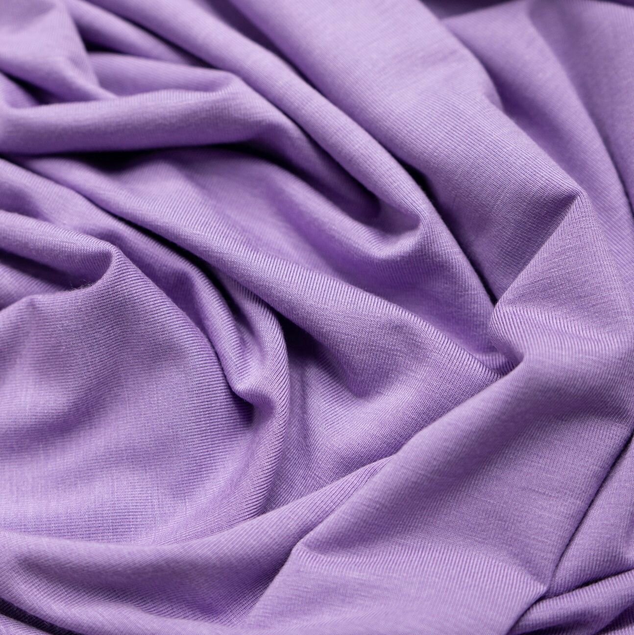 Ткань Трикотаж с купрой лавандовый - 1,8м. Ткань для шитья
