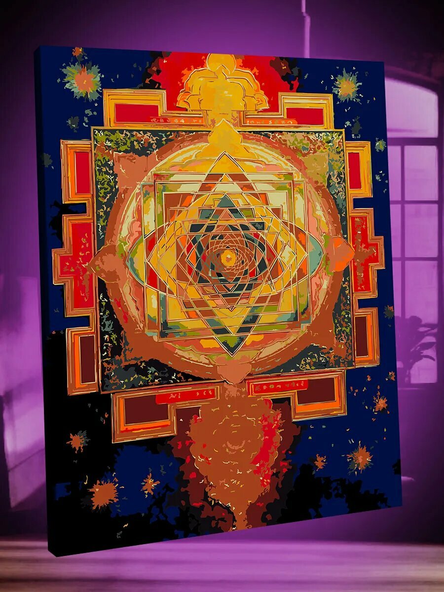 Картина по номерам Лакшми