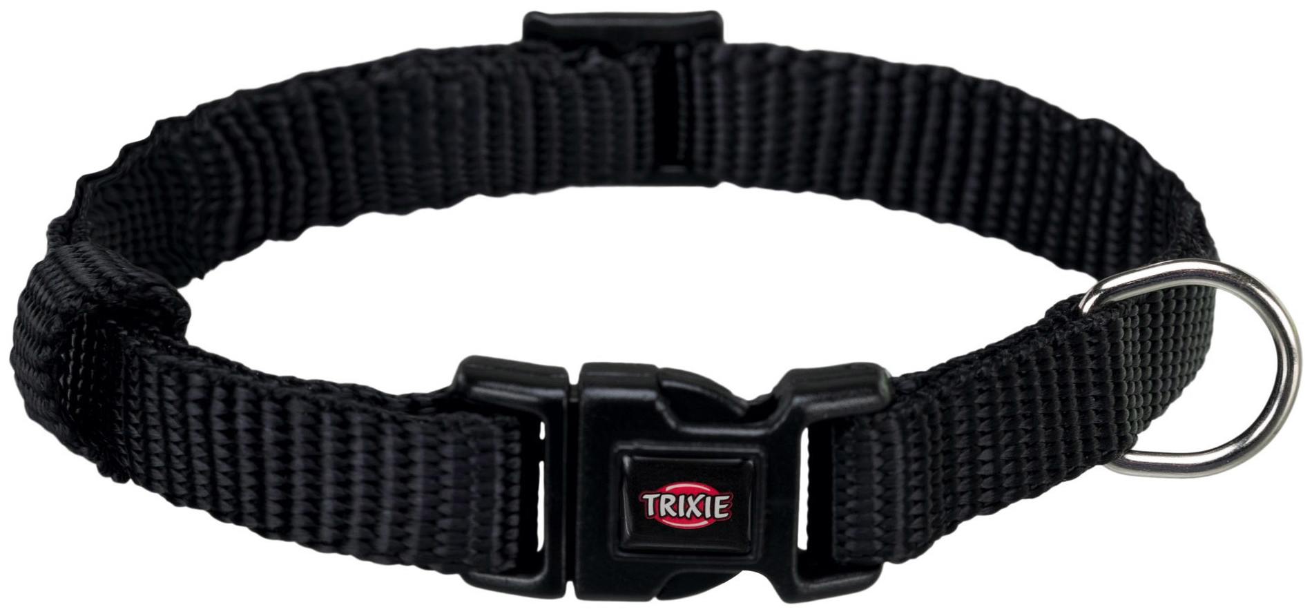TRIXIE 201601 Ошейник д/собак Premium M-L 35-55см/20мм, черный