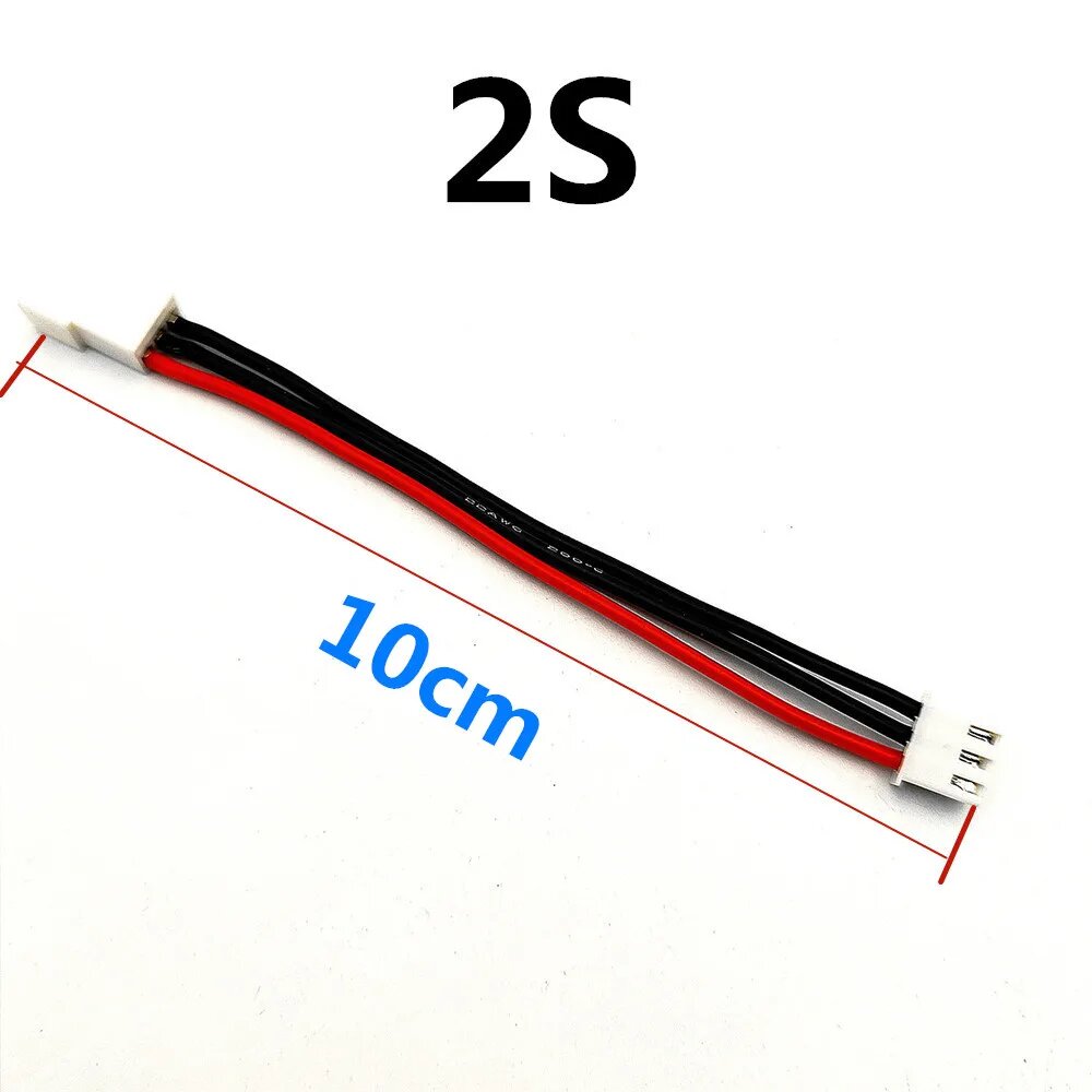 Комплект кабелей для зарядки LiPo аккумуляторов JST XH 2.54 2S 10 cm 5 sets
