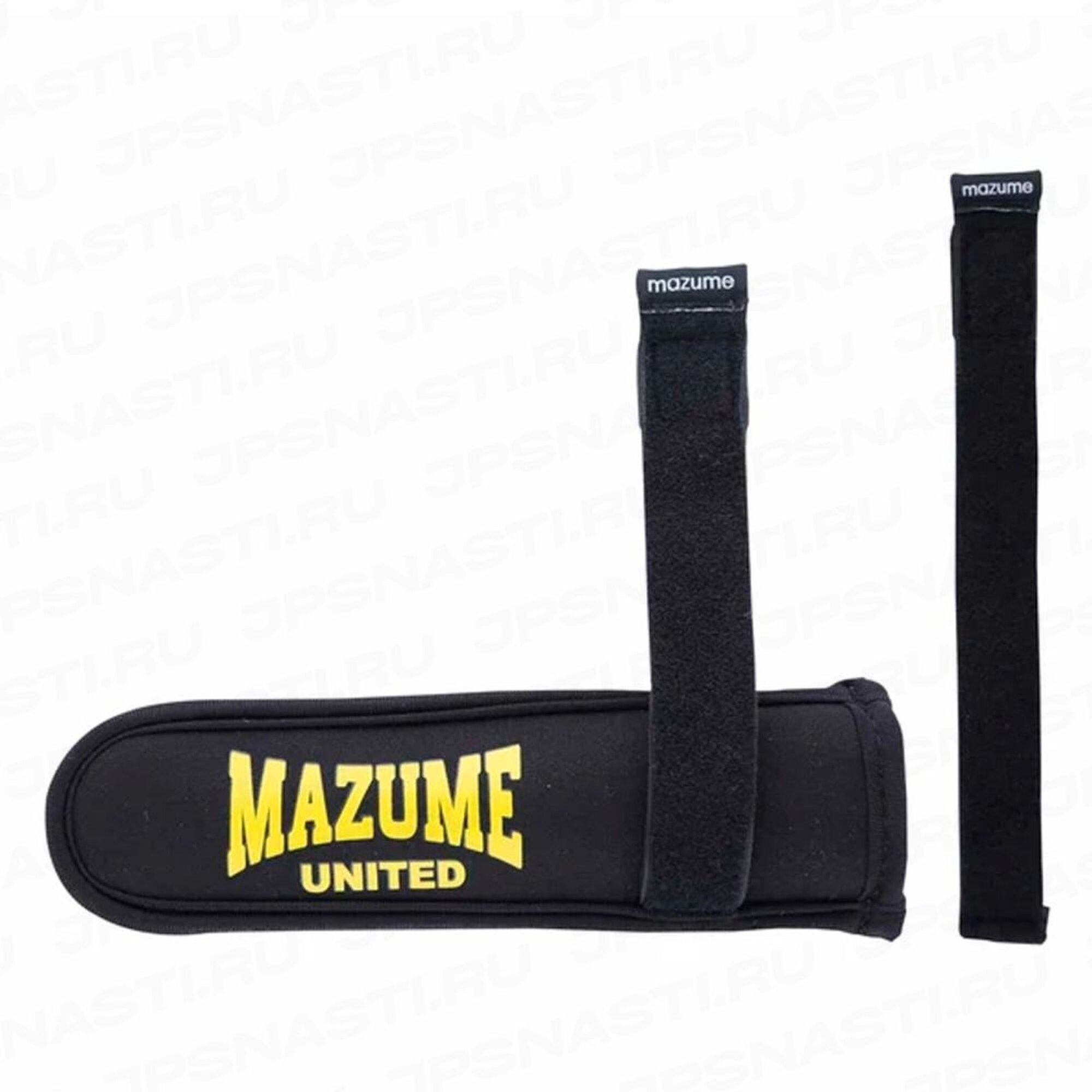 Неопреновые ремни-стяжки для транспортировки удилищ Mazume MZAS-718 Rod Tip Cover, #United BlackYellow