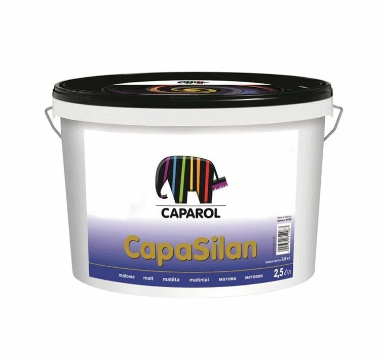 Краска Caparol Capasilan интерьерная на основе силиконовой смолы 2,5л