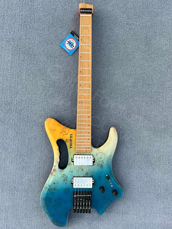 Безголовый электрогитара