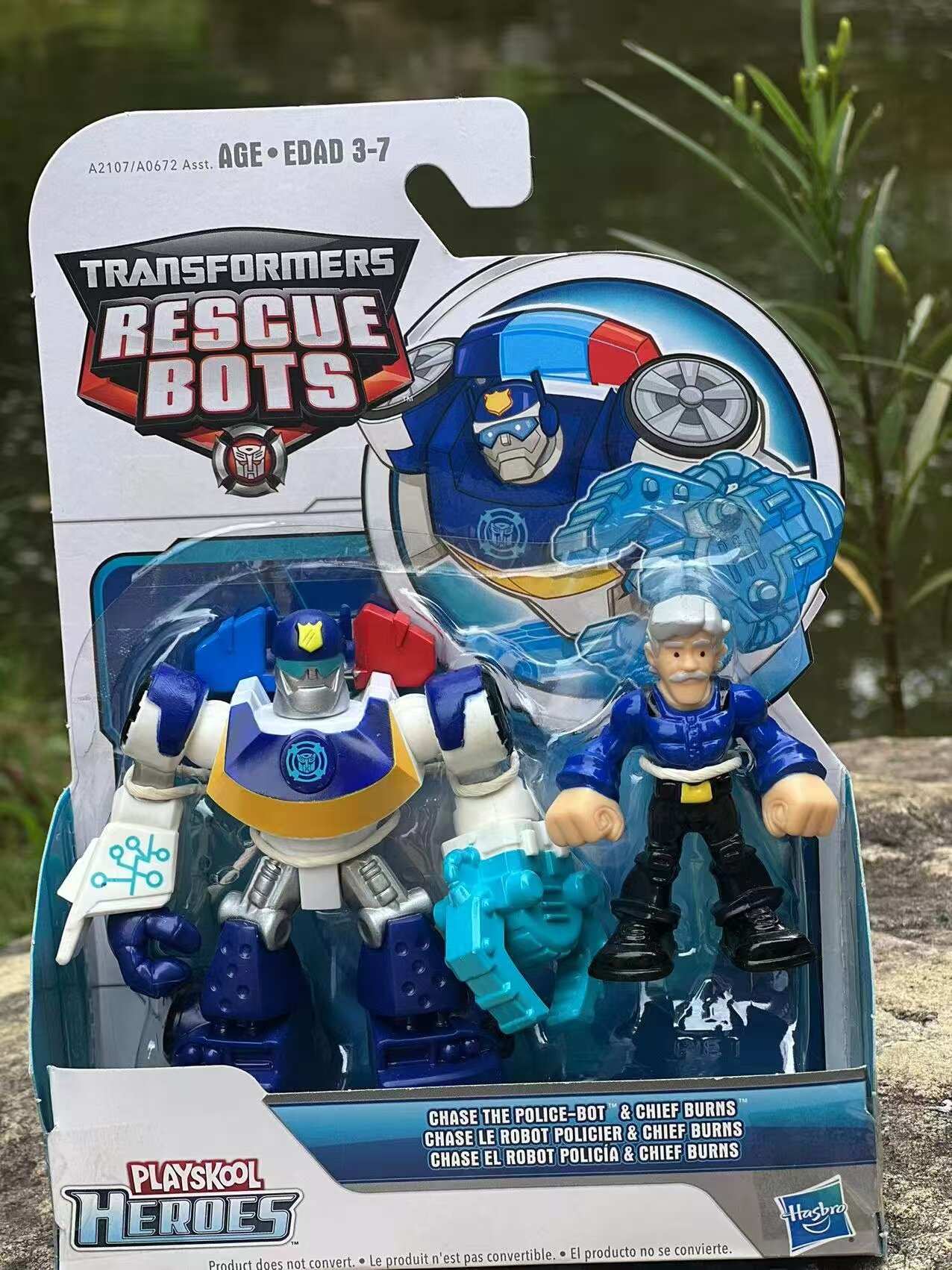 Hasbro Playskool Heroes Трансформеры Спасательные боты Фигурки, Синий, Унисекс