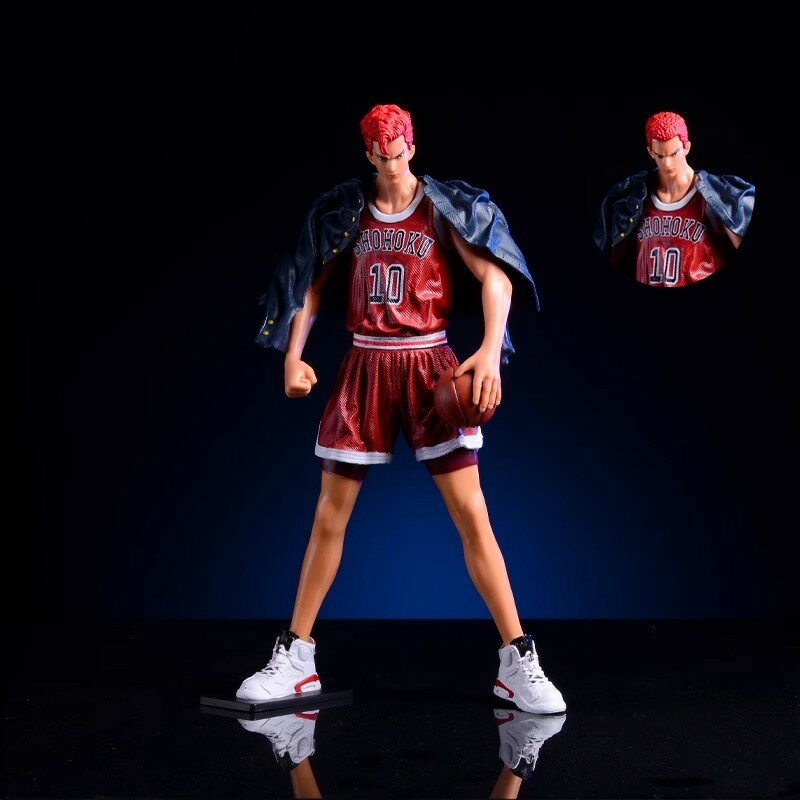 Slam Dunk GK: Shohoku Five Tigers - Фигурки, статуи, модели и сувенирная продукция Resonance Scene с Рукавой Каэдэ и Сакураги Ханамичи.