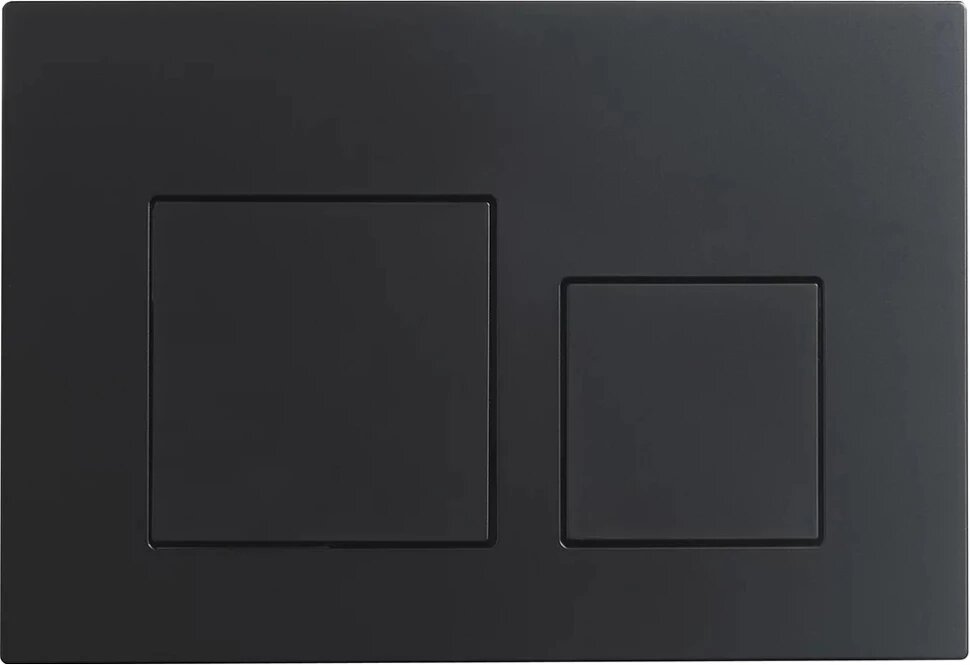 Кнопка смыва Veconi Flush V4 FLV4-B для инсталляции, черный матовый