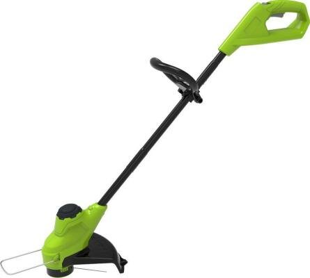 Greenworks Триммер 25см, авт, 24V, с АБ 2 А. ч. и ЗУ слайдер 2,0А [2107207SA]