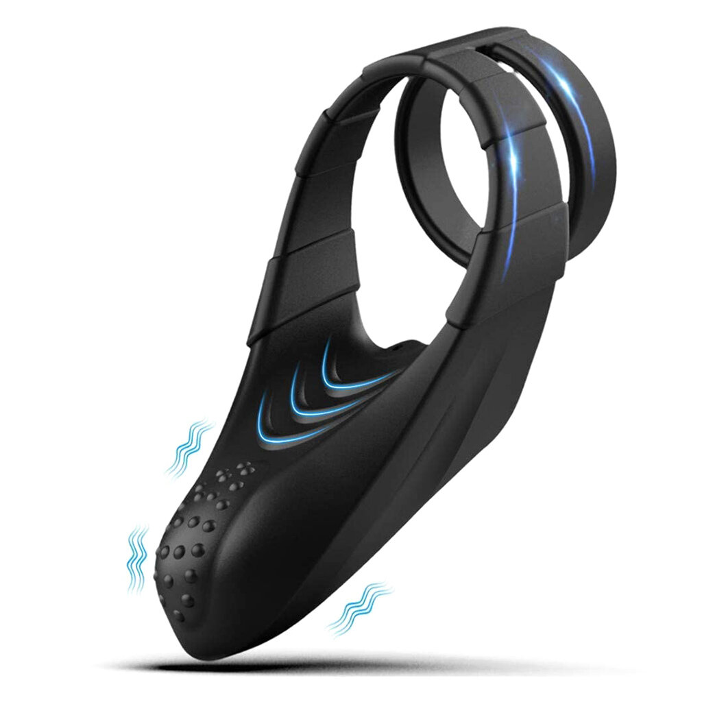 10 режимов вибрации, фаллоимитатор с кольцом, массажер для упражнений, перезаряжаемый стимулятор, секс-игрушки для взрослых для мужчин