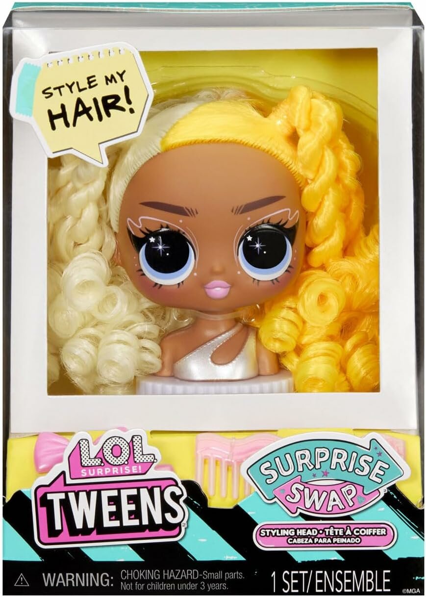 Новая кукла-сюрприз LOL для девушек-подростков Tweens с возможностью менять голову и причёску