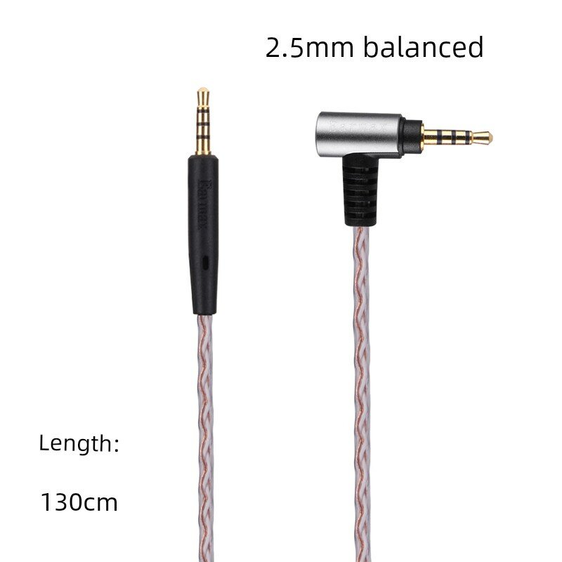 Earmax 2.5 мм балансированный аудиокабель для наушников Bose QC25 QC35 700, премиальное качество звука