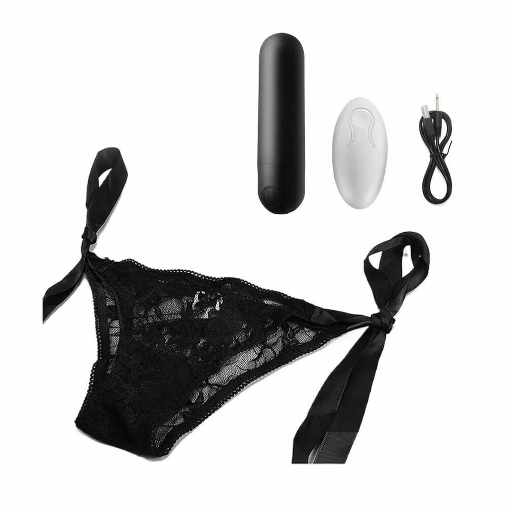 Вибротрусики / Вибратор для женщин в трусики / вибромассажер / стимулятор клитора с пультом ДУ, для игр