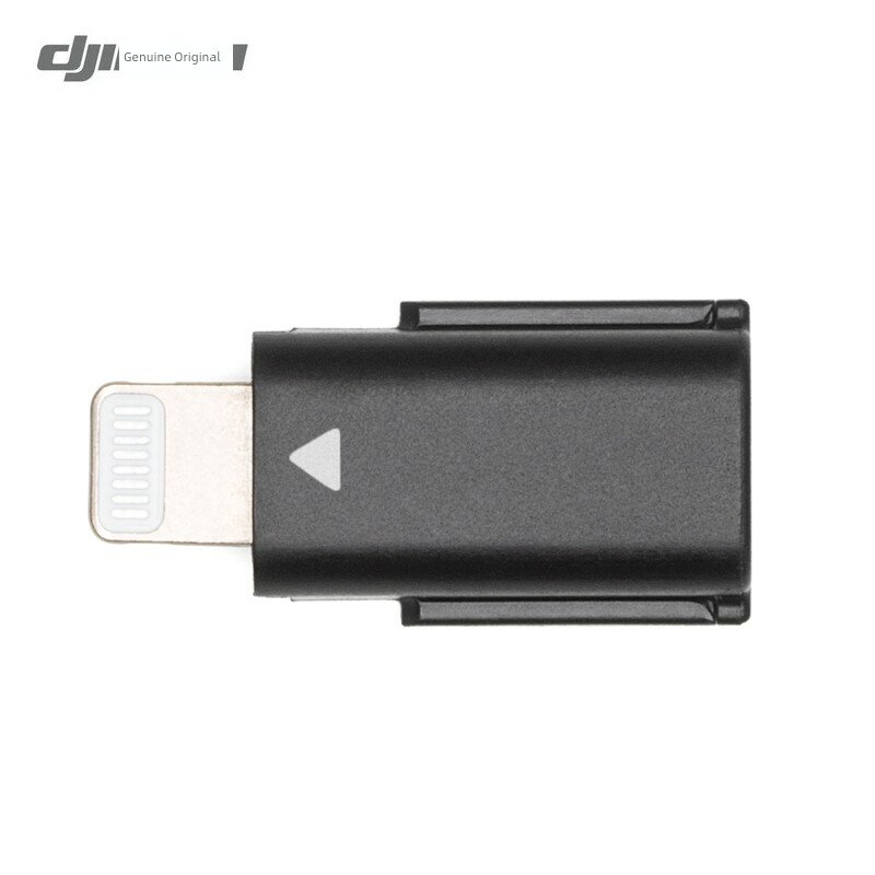 Официальный адаптер DJI MIC для аудио подключения к Lightning разъему Apple, совместимый с беспроводным микрофоном DJI