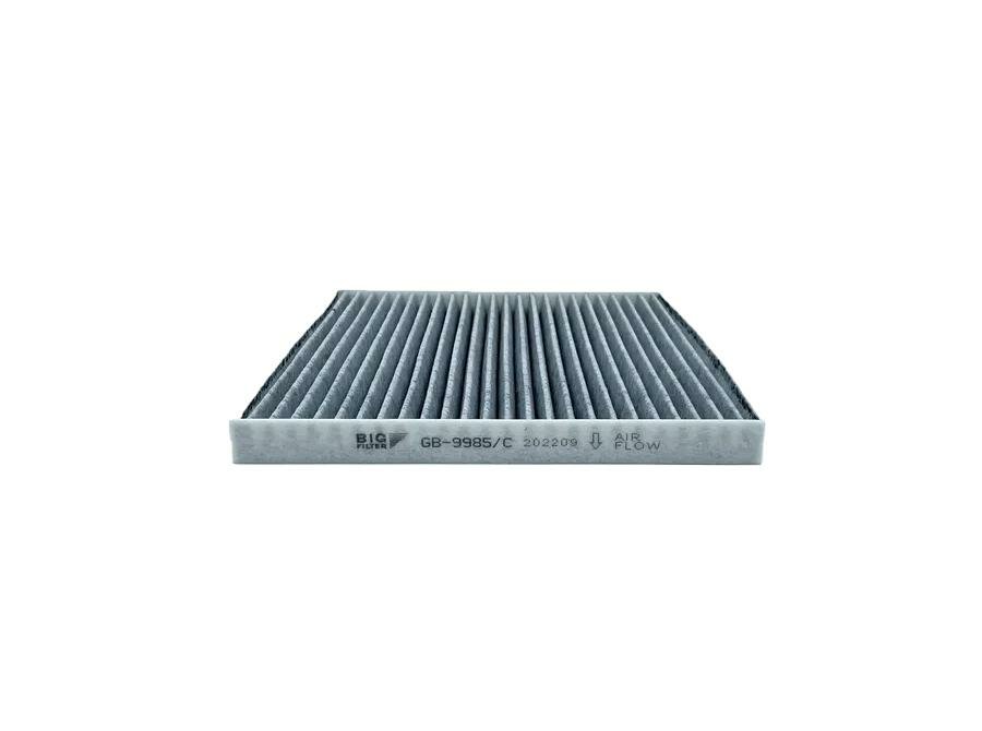 Фильтр салонный BIG FILTER GB-9985, C угольный Opel Grand Santa Fe DM, Grandeur HG, Santa Fe DM, Sonata YF, Kia Optima III TF