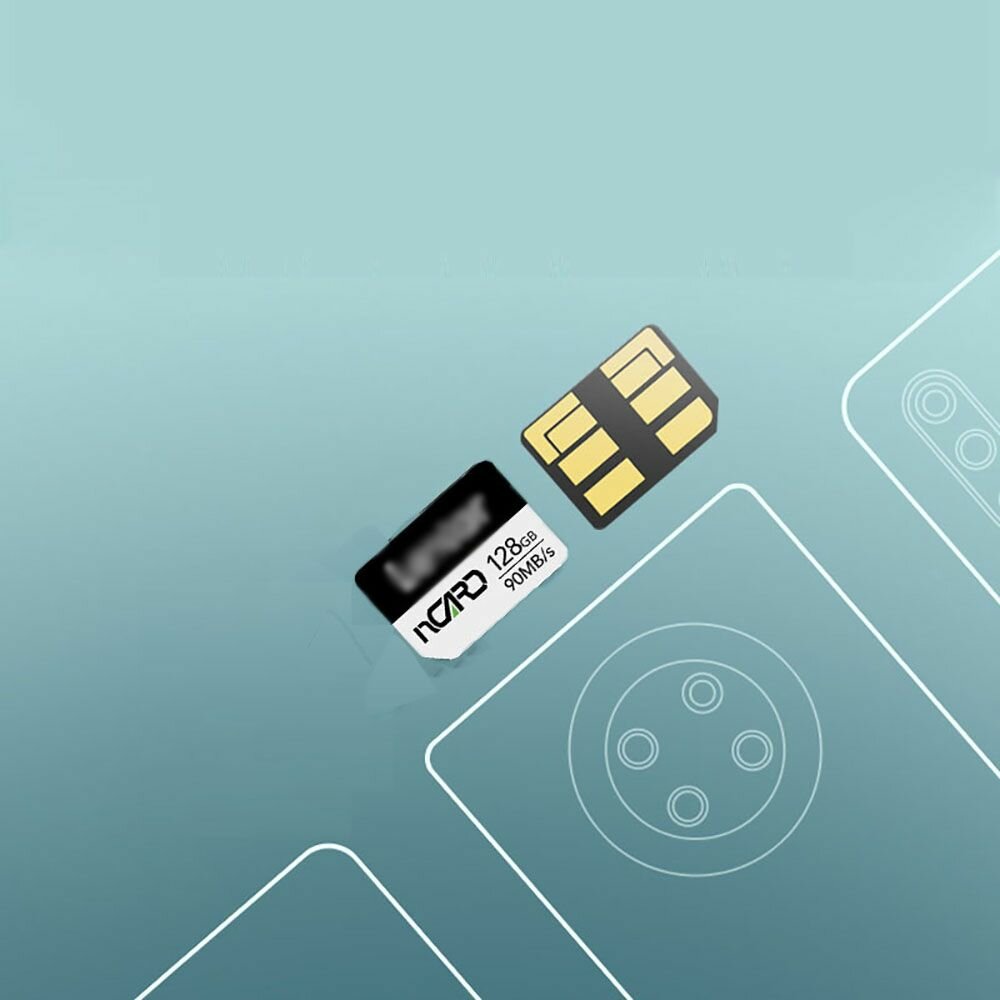 128 ГБ nCard NM Карта памяти Nano Memory для Huawei P30 P40 P50 Mate MatePad